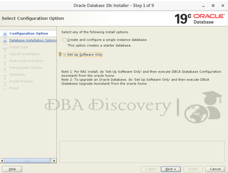 Step-by-Step Installation of Oracle Database 19c Software – DBA Discovery