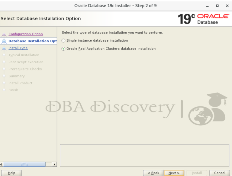 Step By Step Installation Of Oracle Database 19c Software Dba Discovery