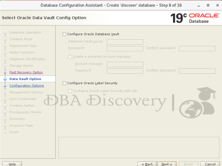 Step By Step Installation Of Oracle Database 19c Dba Discovery