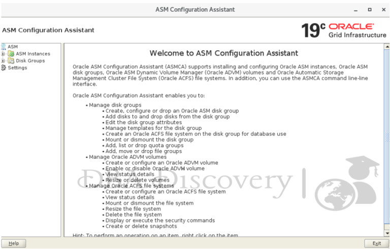 Creating ASM Diskgroup using ASMCA – DBA Discovery